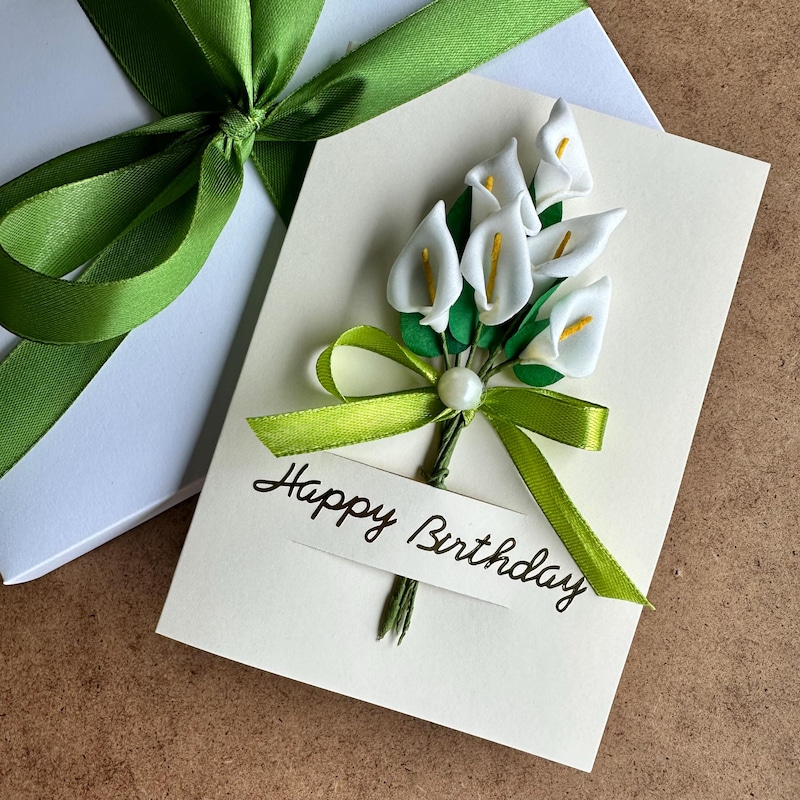 Birthday Cards Botanical Box - Etsy UK