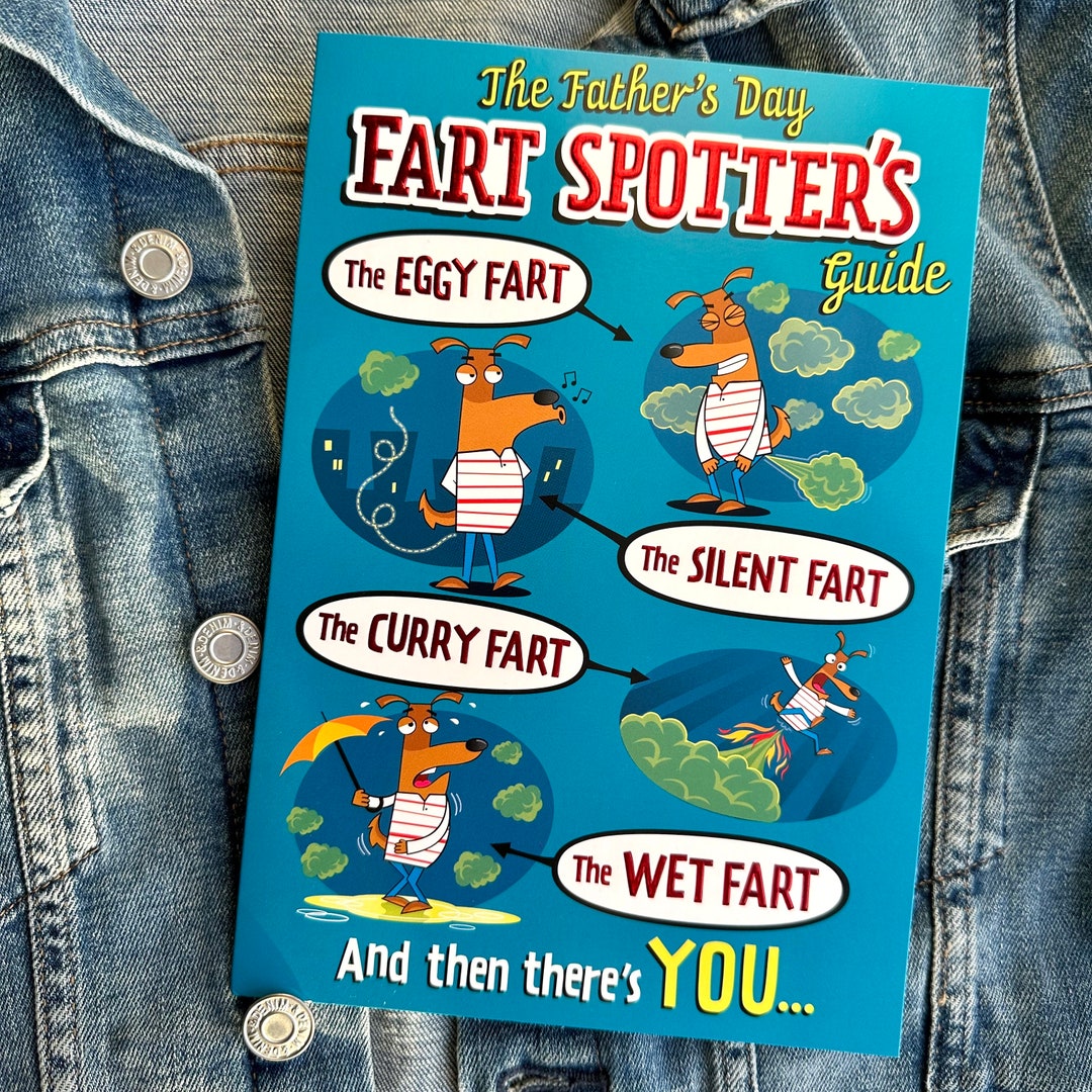 Fart Spotters Cheeky Fathers Day Card , Happy Farters Day Greetings for ...