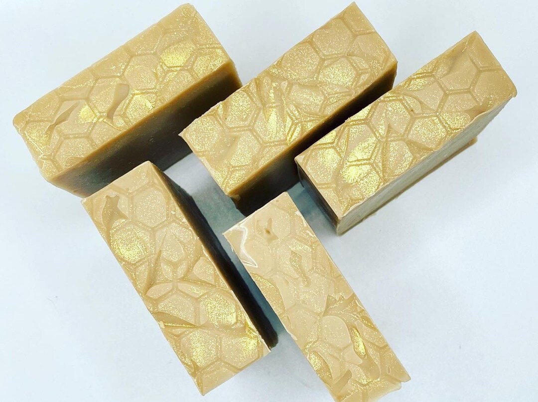 Oatmeal Milk And Honey Bar Soap Double Butter Bar Soap Artisan Handmade