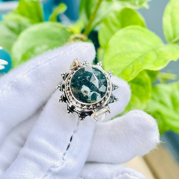 Secret Compartment Ring - Etsy