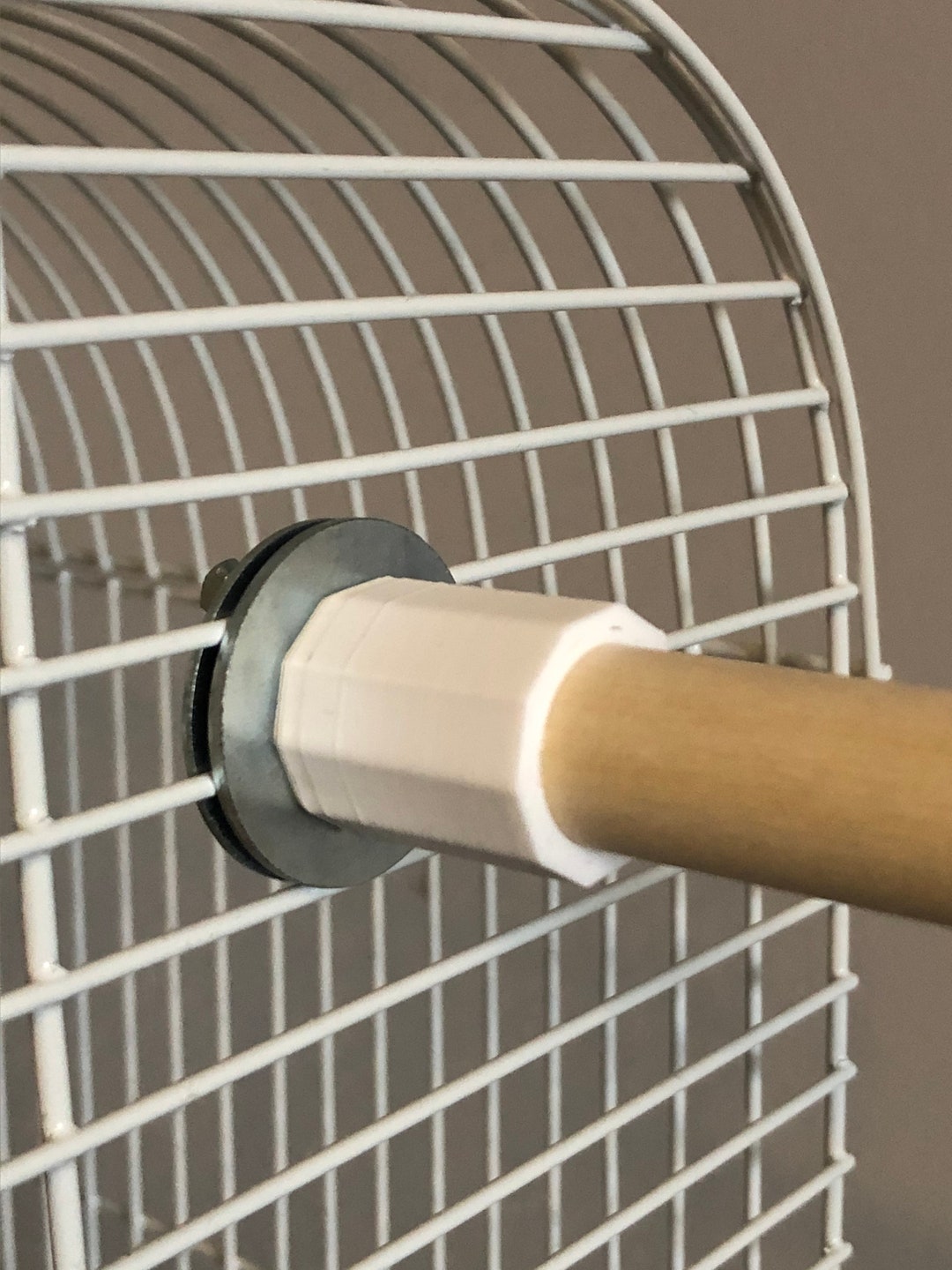 Wooden Bird Perch (2 Perches) Bird Cage Perches (untreated Natural ...