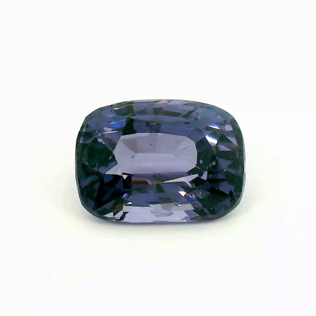 Blue Spinel Gemstone: 1.69 Ct Cushion Cut, Sri Lanka - Etsy