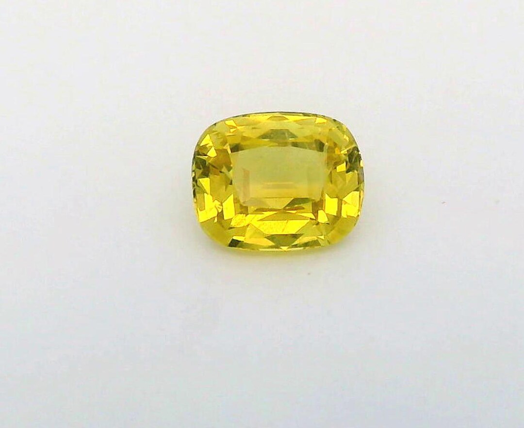Natural CHRYSOBERYL 1.41 Carat 7x5mm Cushion Cut Loose Gemstones ...