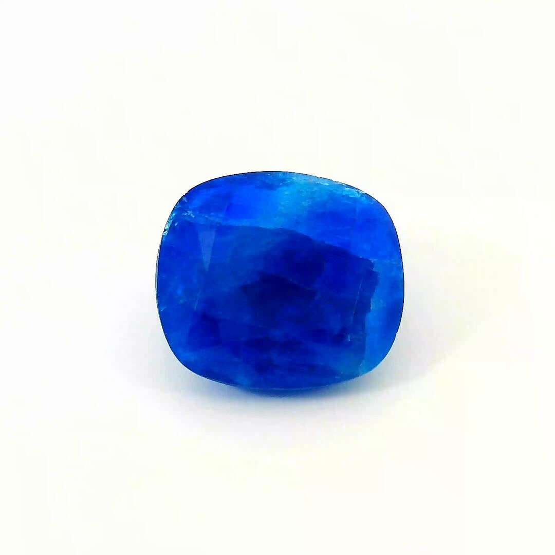1.81 Carat Royal Blue Hauyne Gemstone: Untreated Cushion Cut - Etsy