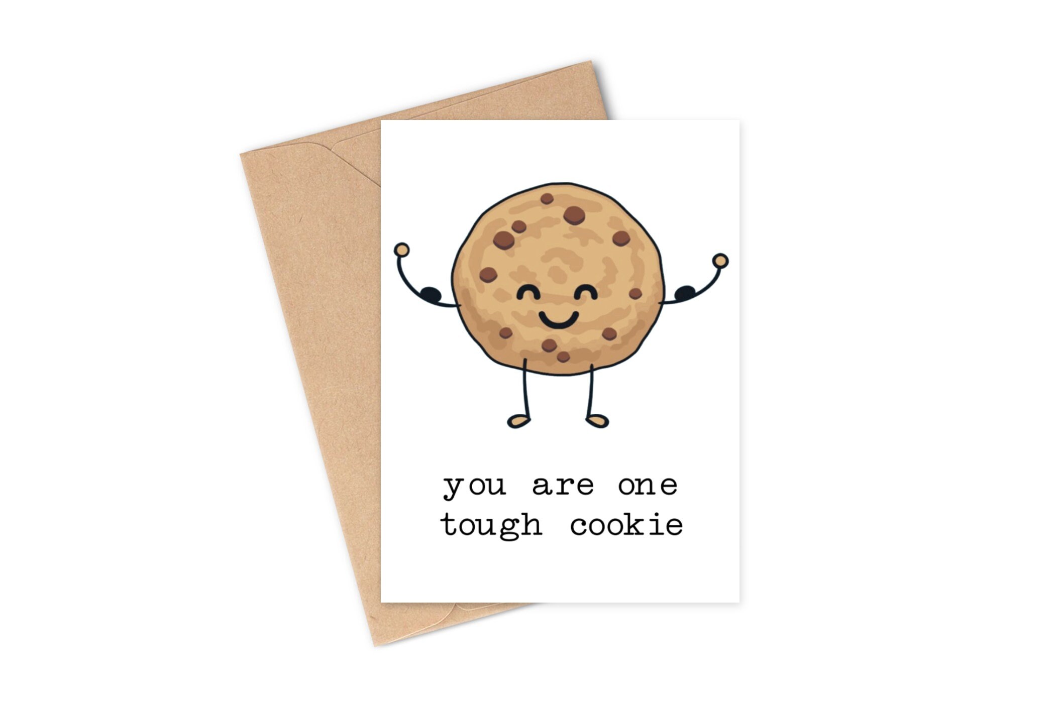 Get Well Soon Card One Tough Cookie | Etsy