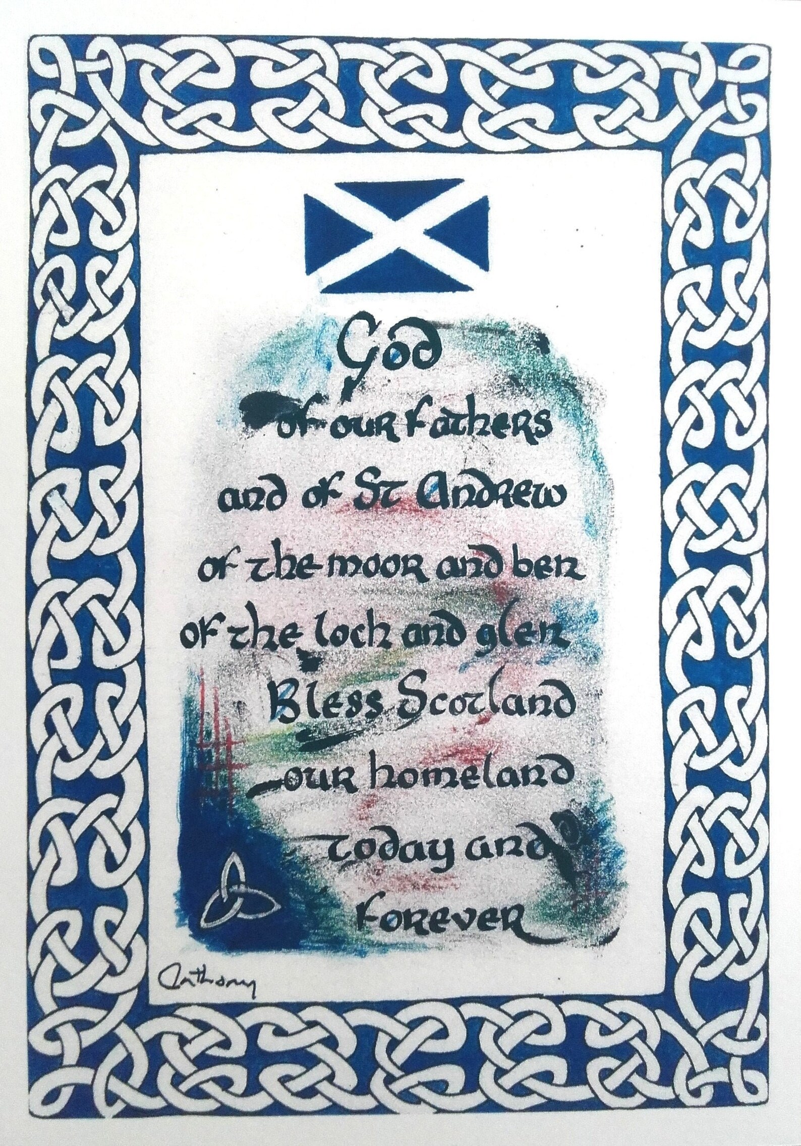 Prayer for Scotland 5 X 7 Print - Etsy Ireland