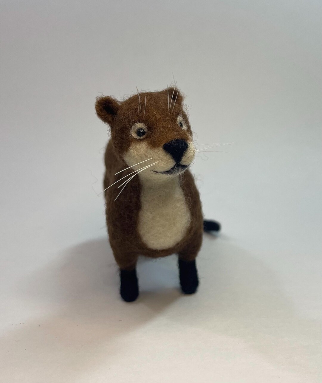 Needle Felted Otter - Etsy
