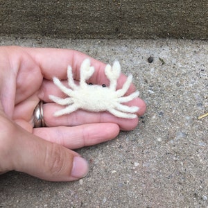 Needle Felted Sand Crab - Etsy