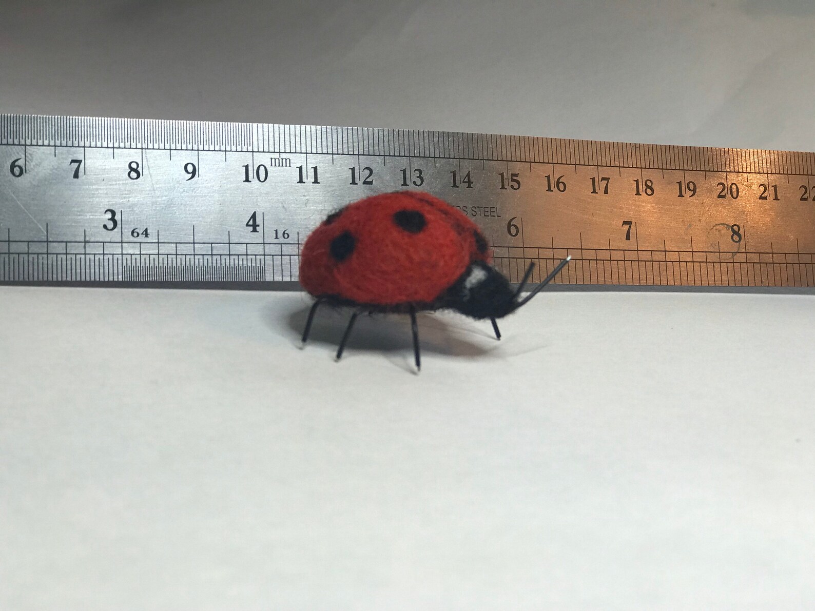 Needle Felted Lady Bug | Etsy