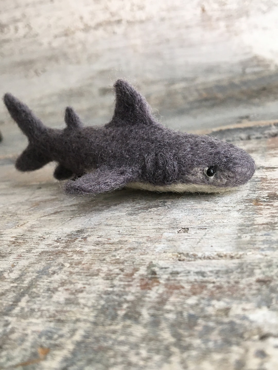 Shark Miniature Needle Felted Ocean Figurine - Etsy