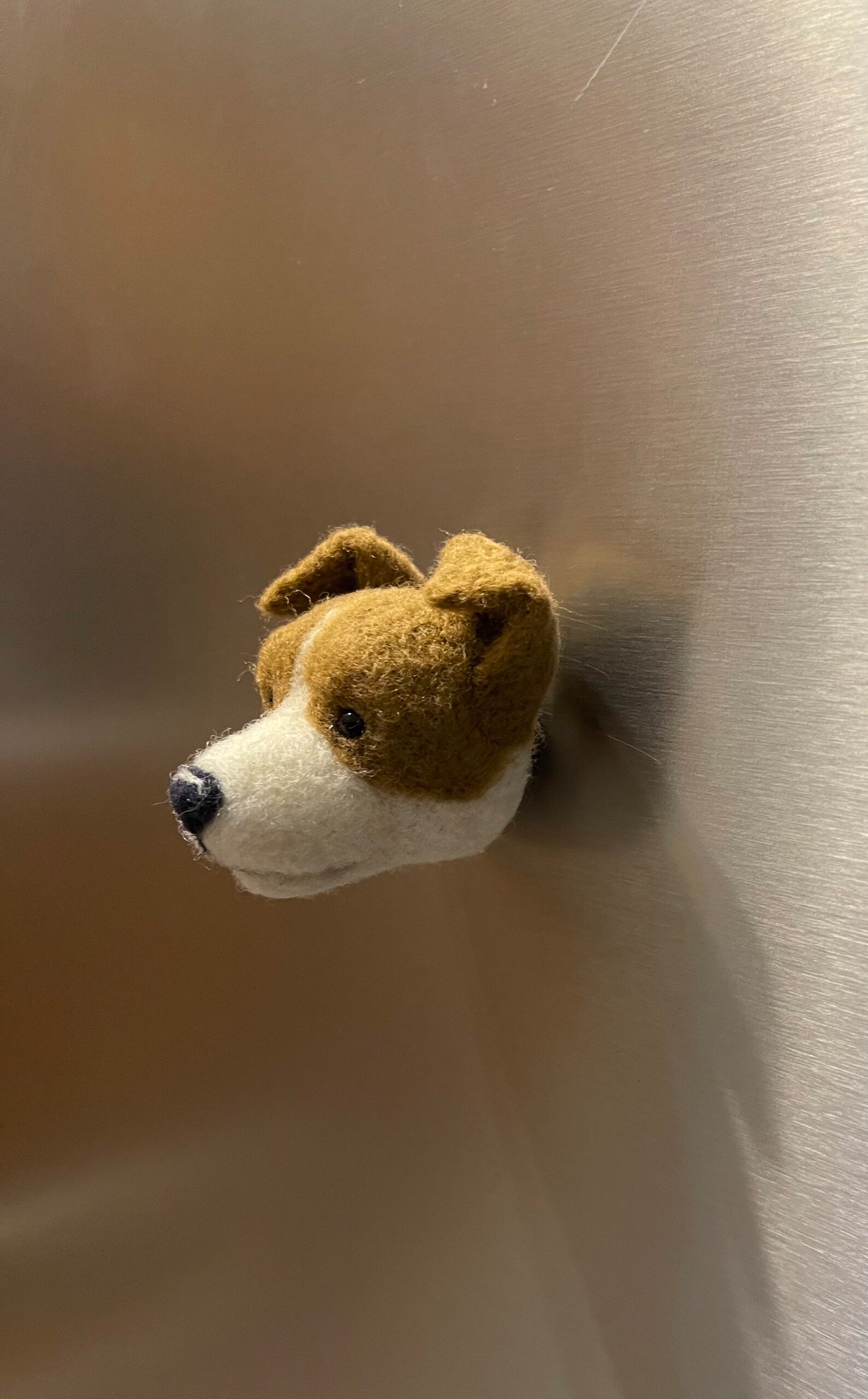 Needle Felted Jack Russel Terrier Refrigerator Magnet - Etsy