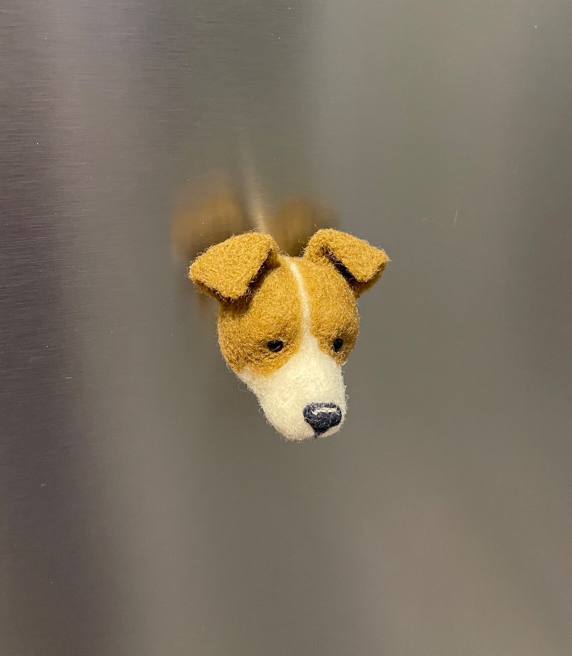 Needle Felted Jack Russel Terrier Refrigerator Magnet - Etsy