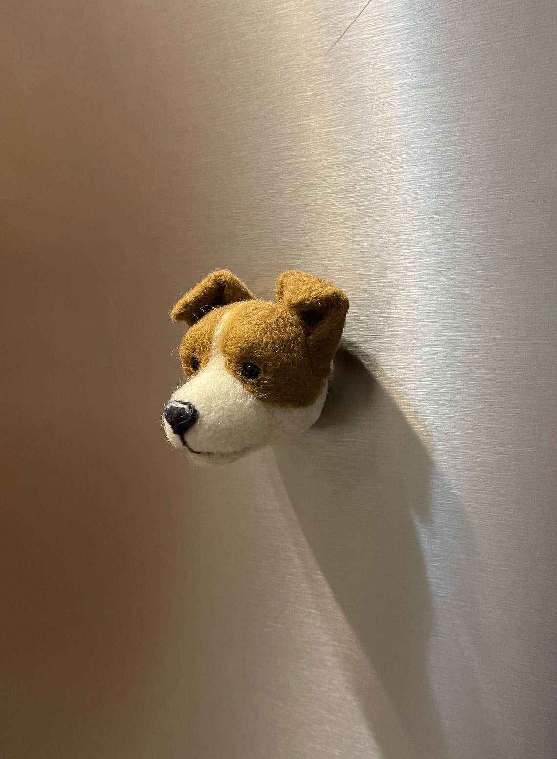 Needle Felted Jack Russel Terrier Refrigerator Magnet - Etsy