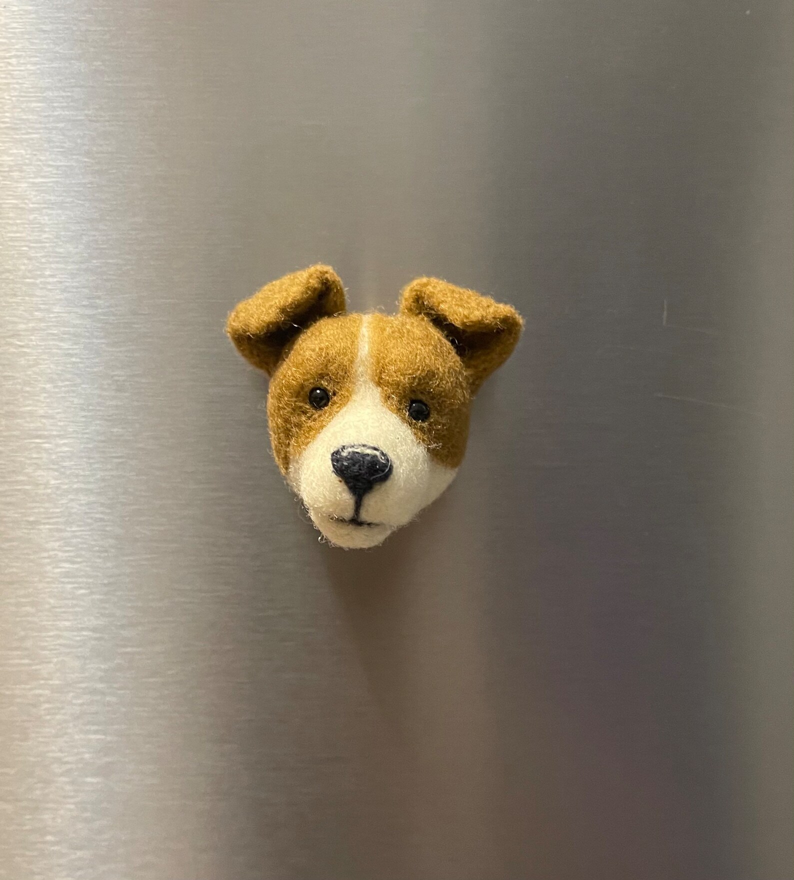 Needle Felted Jack Russel Terrier Refrigerator Magnet - Etsy