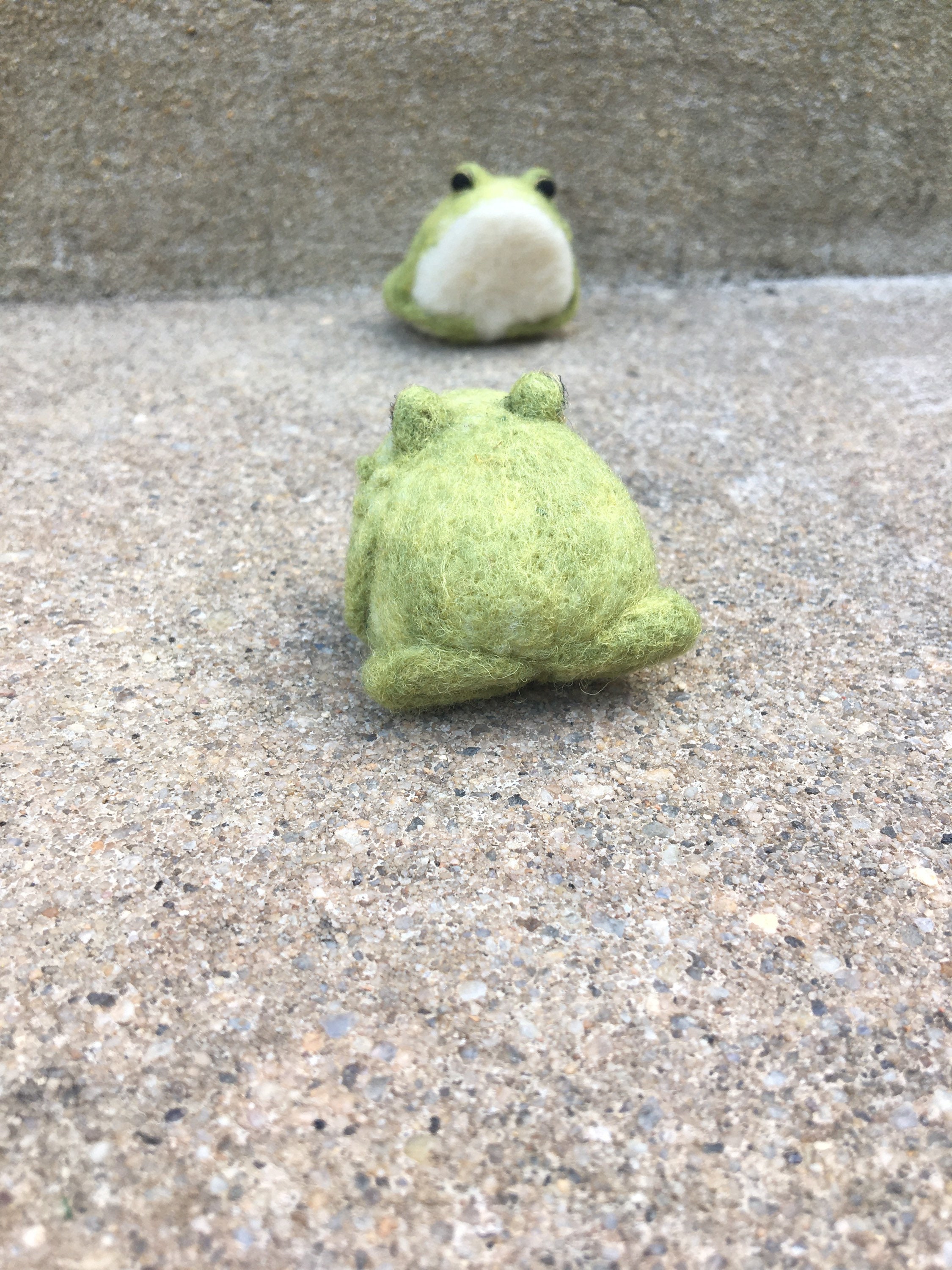 Needle Felted Toad Small Wool Toad Handmade Toad Sculpture - Etsy