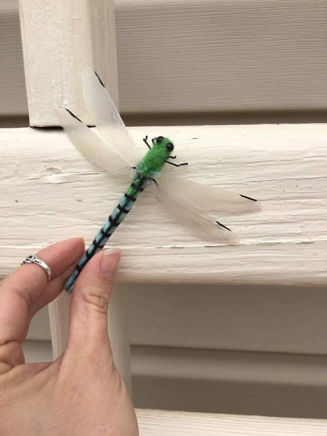 Needle Felted Dragonfly - Etsy