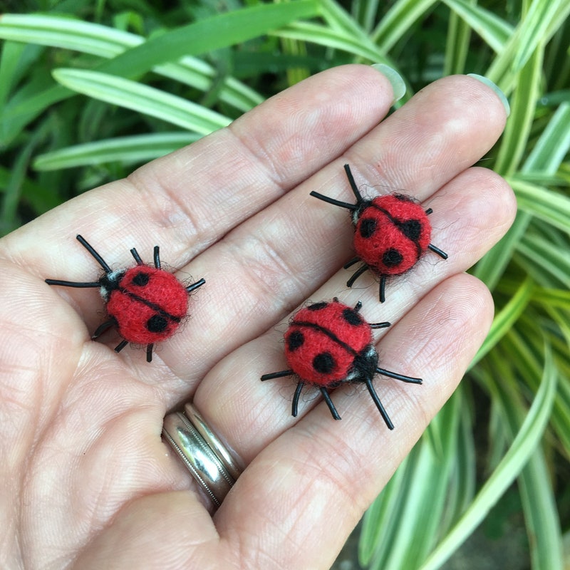 Felt Ladybug - Etsy