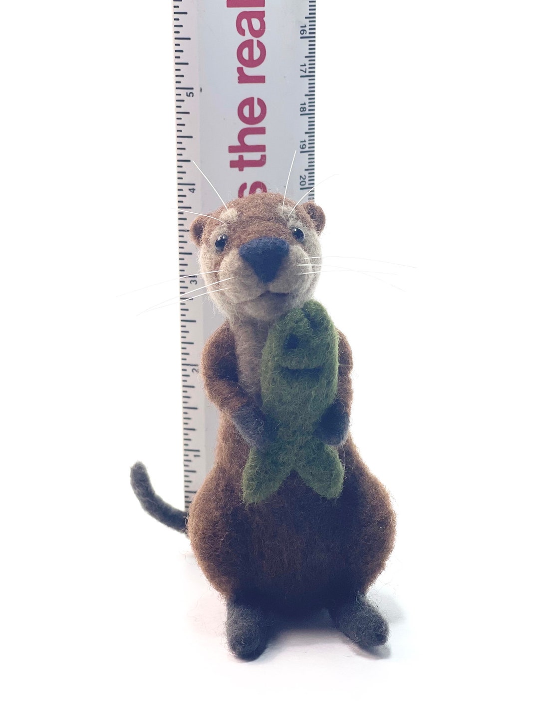 Needle Felted Otter - Etsy