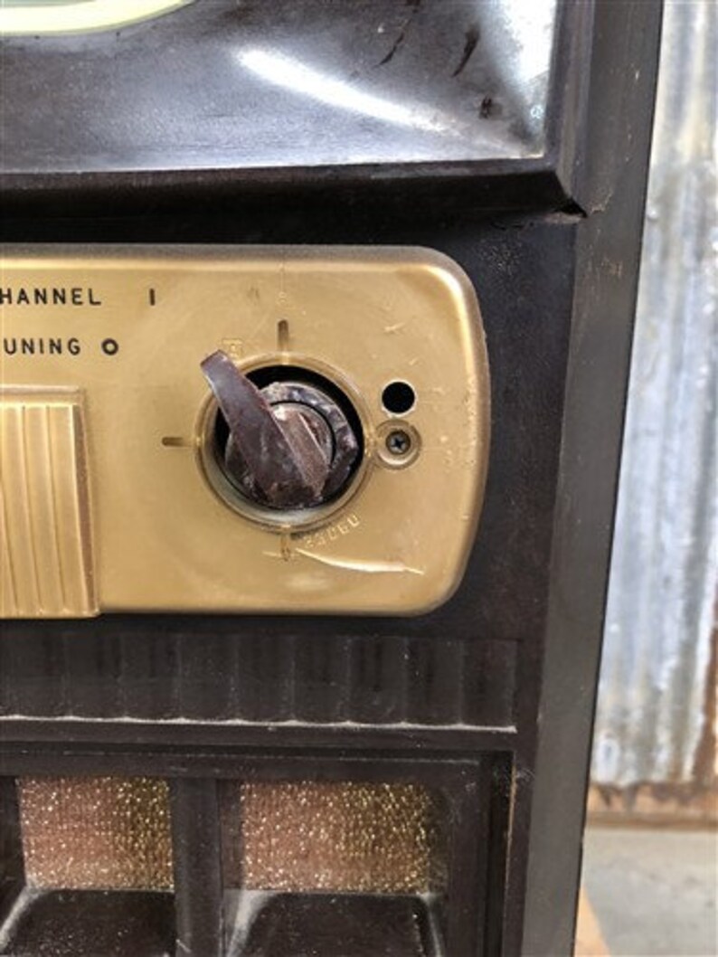 1950 Admiral Television, Vintage Baketlite Shell, Floor Model 26R12 Mid ...