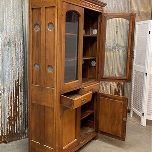 Vintage Pie Locker, Country Store Display Case Organizer, Display ...