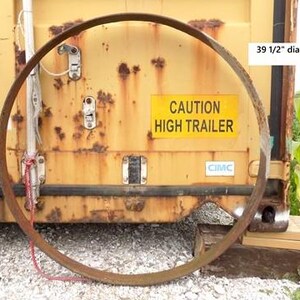 6 Cast Iron Implement Wheels, Wagon Wheel, Tractor Steel Rims ...