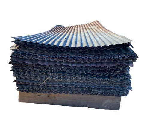 67 Sheets Barn Tin, Corrugated Metal Reclaimed Salvage 6' Long 670 Sq ...