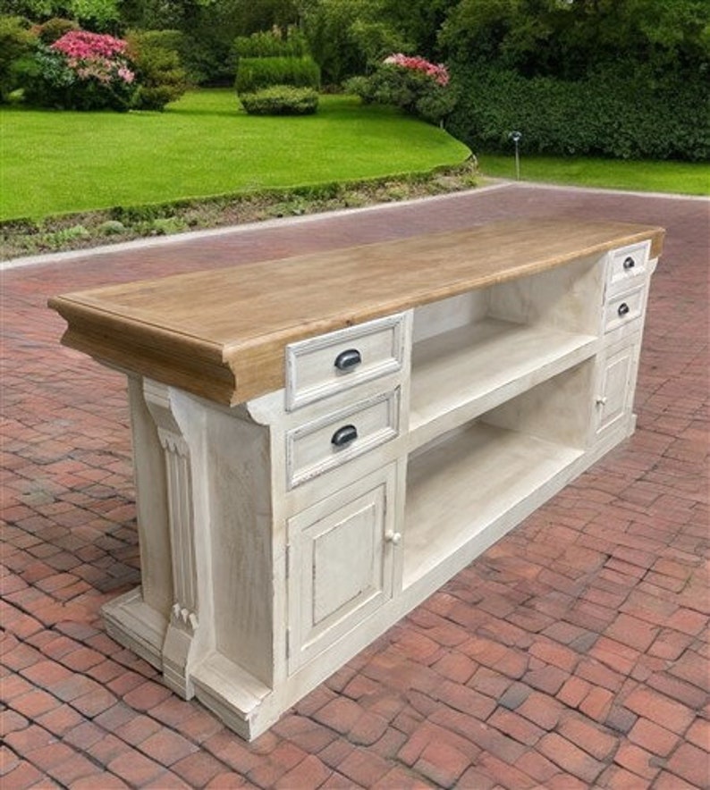 8' Store Counter, Kitchen Island, Display Table, Tavern Front Bar ...