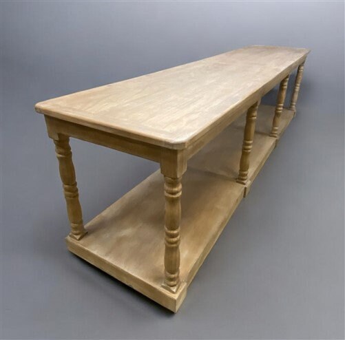 10' Kitchen Island, Store Counter, Display Table, Natural Harvest Table ...