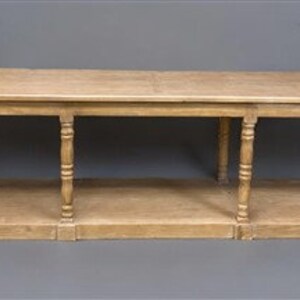 10' Kitchen Island, Store Counter, Display Table, Natural Harvest Table ...