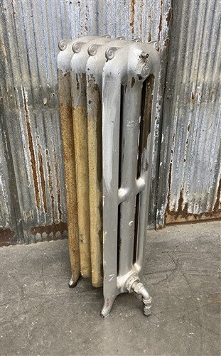 Cast Iron Radiator Heater, Vintage Radiator, American Radiator Co, 4 ...
