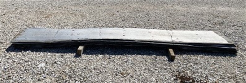 16 Sheets Barn Tin, Corrugated Metal Reclaimed Salvage, 12' Long 384 Sq ...