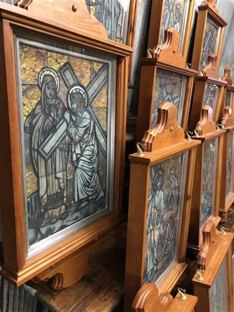 Stations of the Cross, Catholic Church, the Way of the Cross, via ...