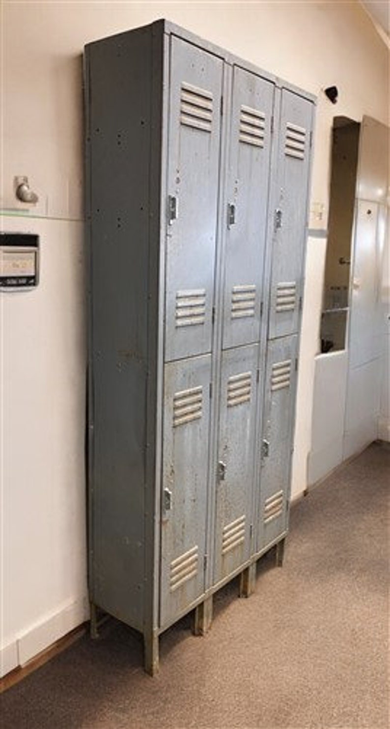 Gym Locker 6 Door, Lyon Metal Products, School Office, Industrial Age ...