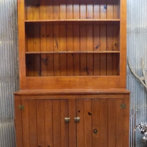 Vintage Store Display Counter, General Store Showcase, Wood Hardware ...