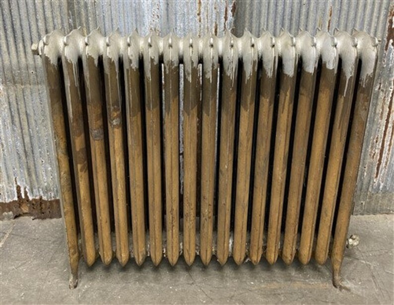 Cast Iron Radiator Heater, Vintage Radiator, American Radiator Co, 17 ...