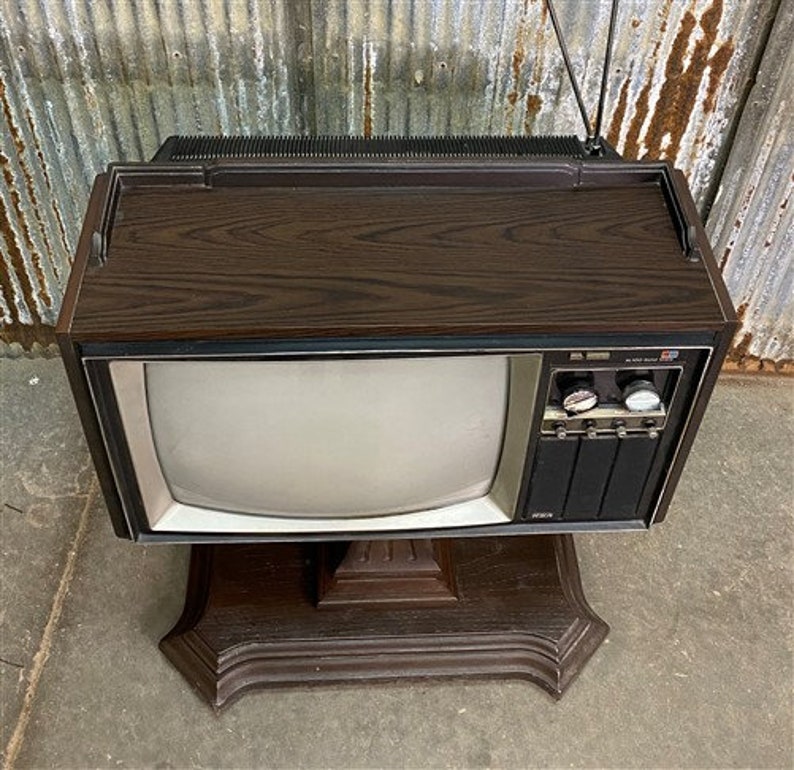 1970s RCA TV Television Model XL-100 Solid State Console - Etsy