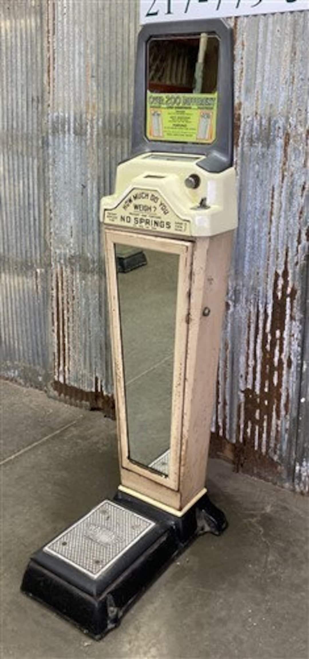 Watling Scale, Coin Scale Chicago, IL, Porcelain Vintage Arcade Penny ...