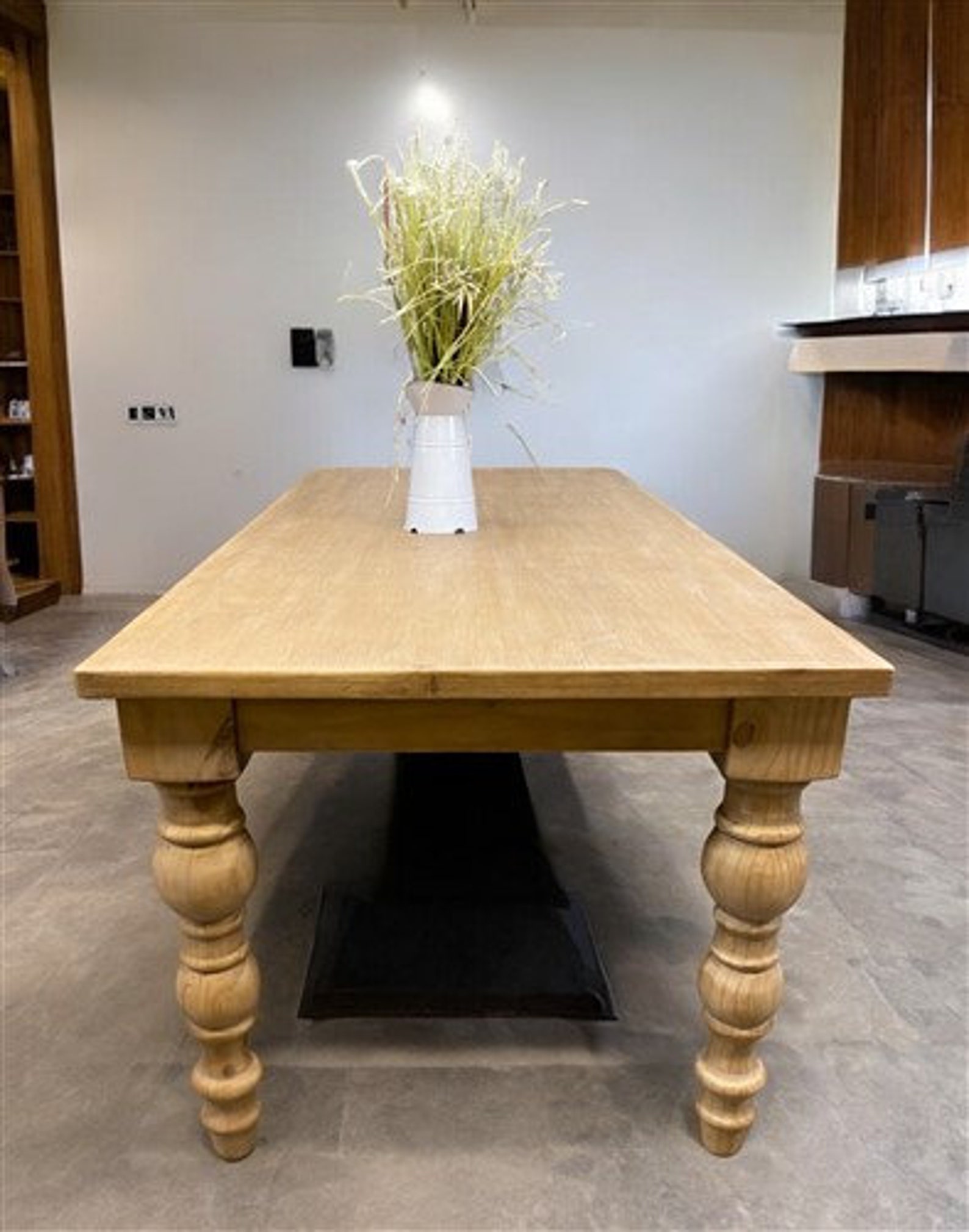 7' Harvest Table, Dining Table, Farmhouse Table, Kitchen Island ...