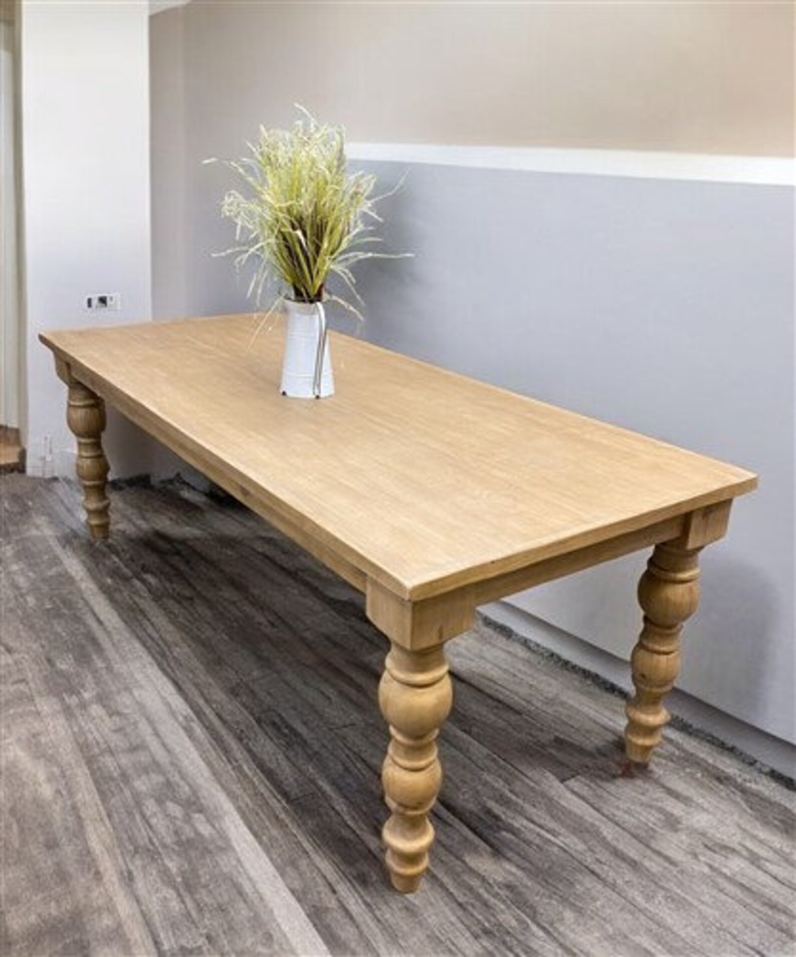 7' Harvest Table, Dining Table, Farmhouse Table, Kitchen Island ...