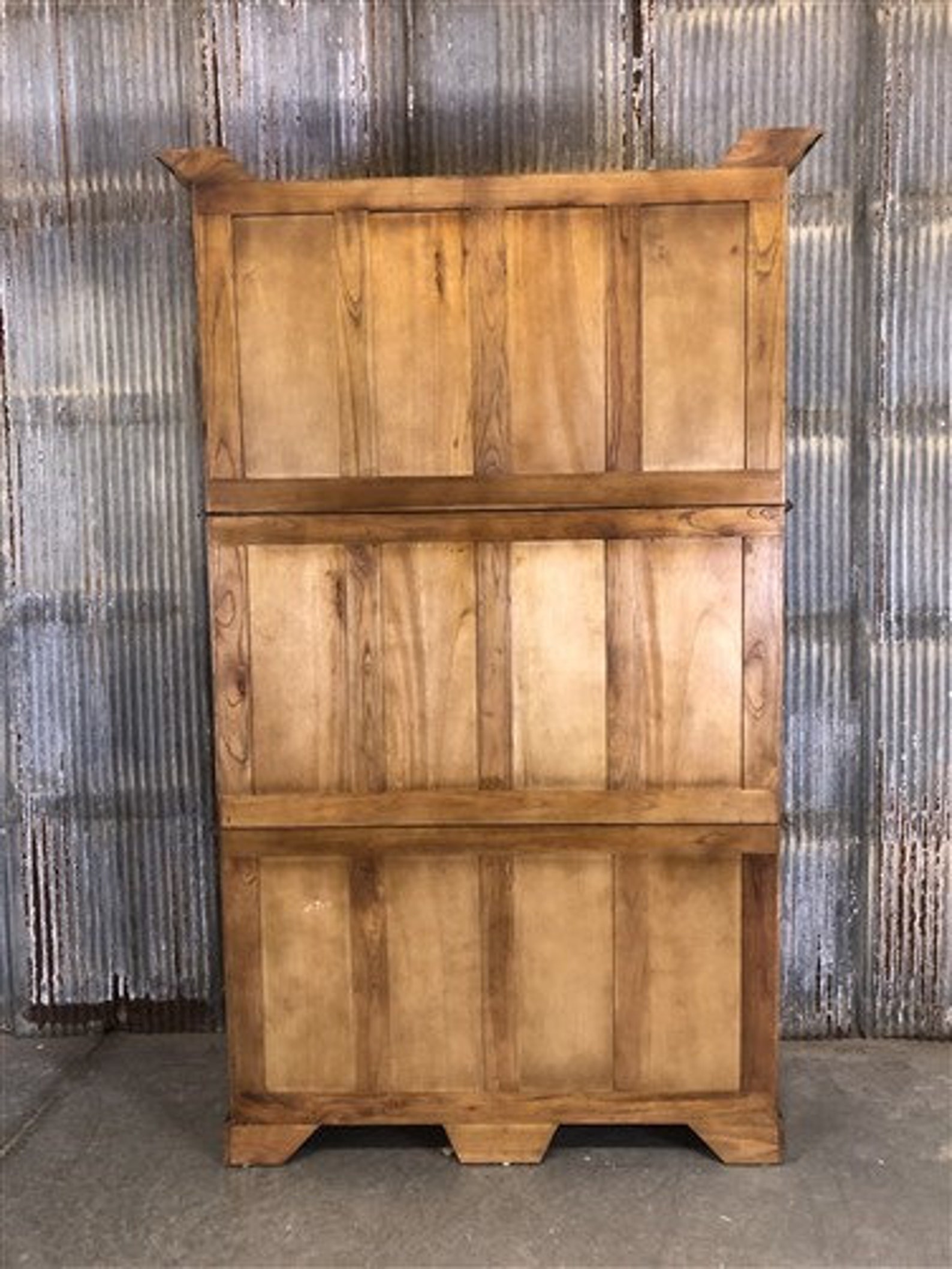 4'10 Triple Stack Cabinet Walnut Kitchen Cabinet - Etsy