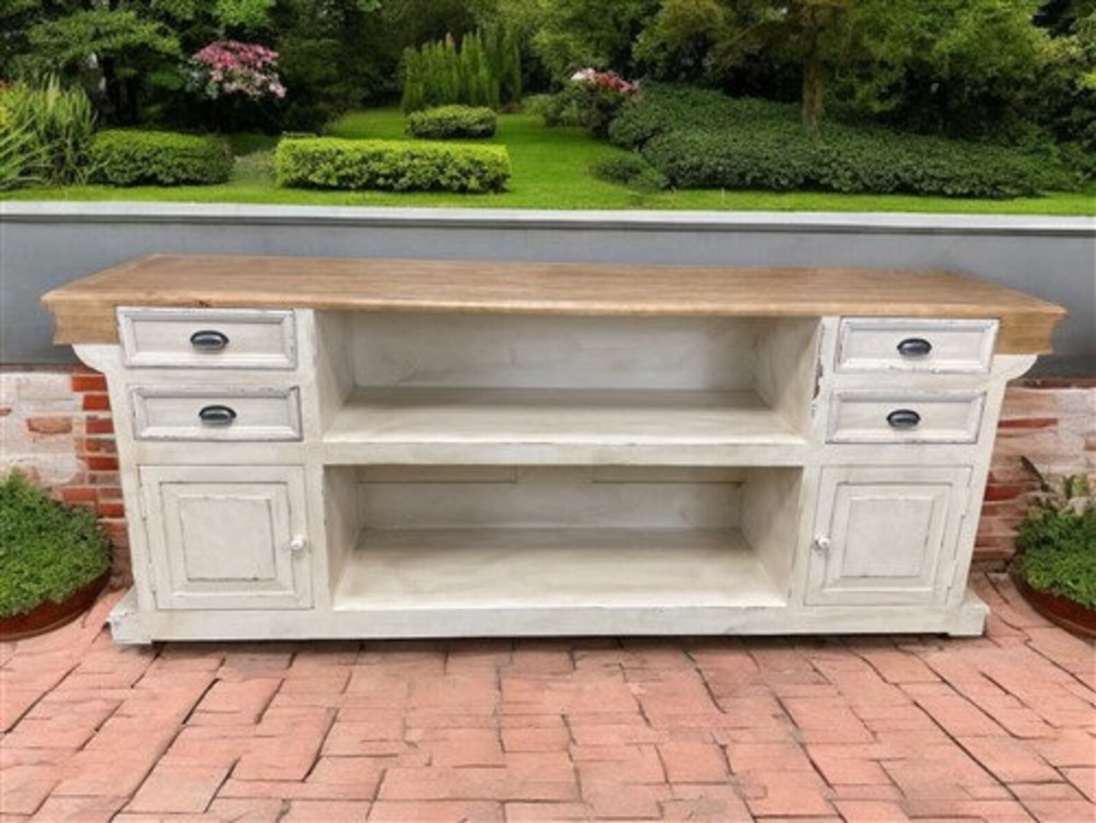 8' Store Counter, Kitchen Island, Display Table, Tavern Front Bar ...