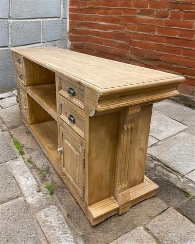 7' Store Counter, Kitchen Island, Display Table, Tavern Front Bar ...