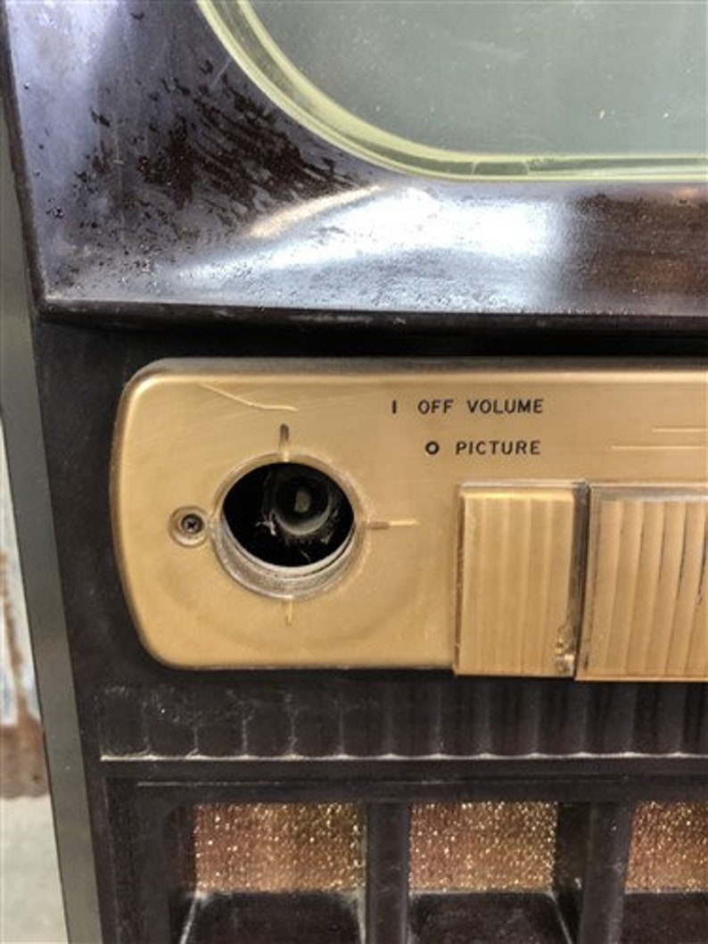 1950 Admiral Television, Vintage Baketlite Shell, Floor Model 26R12 Mid ...