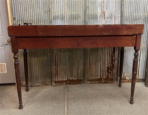 Slant Front Table, Vintage Wood Desk, Home/office Desk Writing Table ...