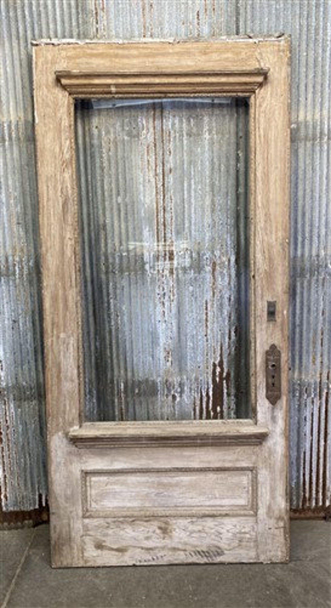 Vintage Exterior Door 41.5x88.75, Single Pane, Storefront ...