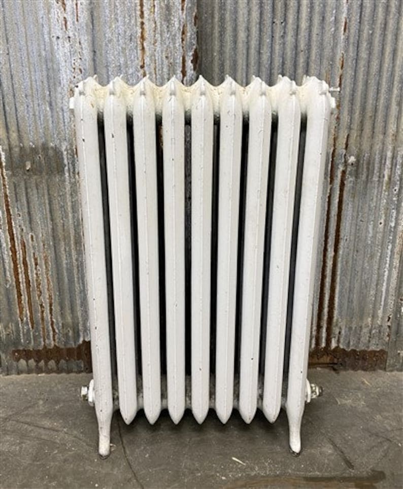 Cast Iron Radiator Heater, Vintage Radiator, American Radiator Co, 9 ...
