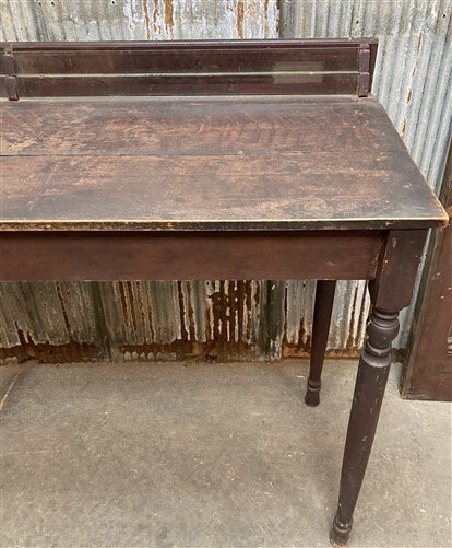 Slant Front Table, Vintage Wood Desk, Home/office Desk Writing Table ...