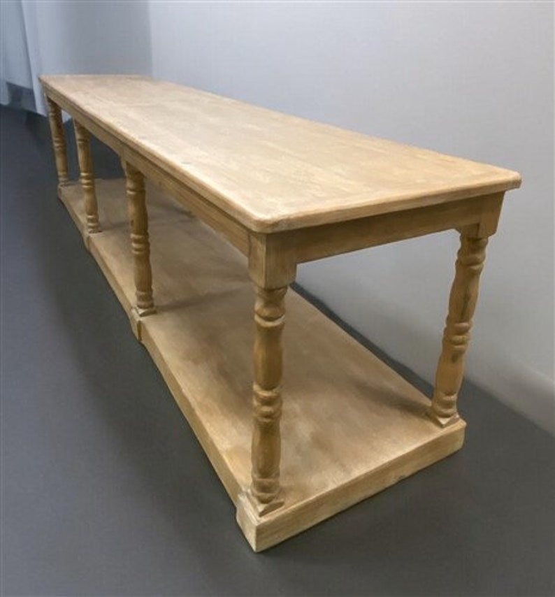 10' Kitchen Island, Store Counter, Display Table, Natural Harvest Table ...