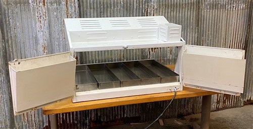 Vintage Kemp Nuts Lighted Sign Countertop Warmer, Nut Dispenser ...