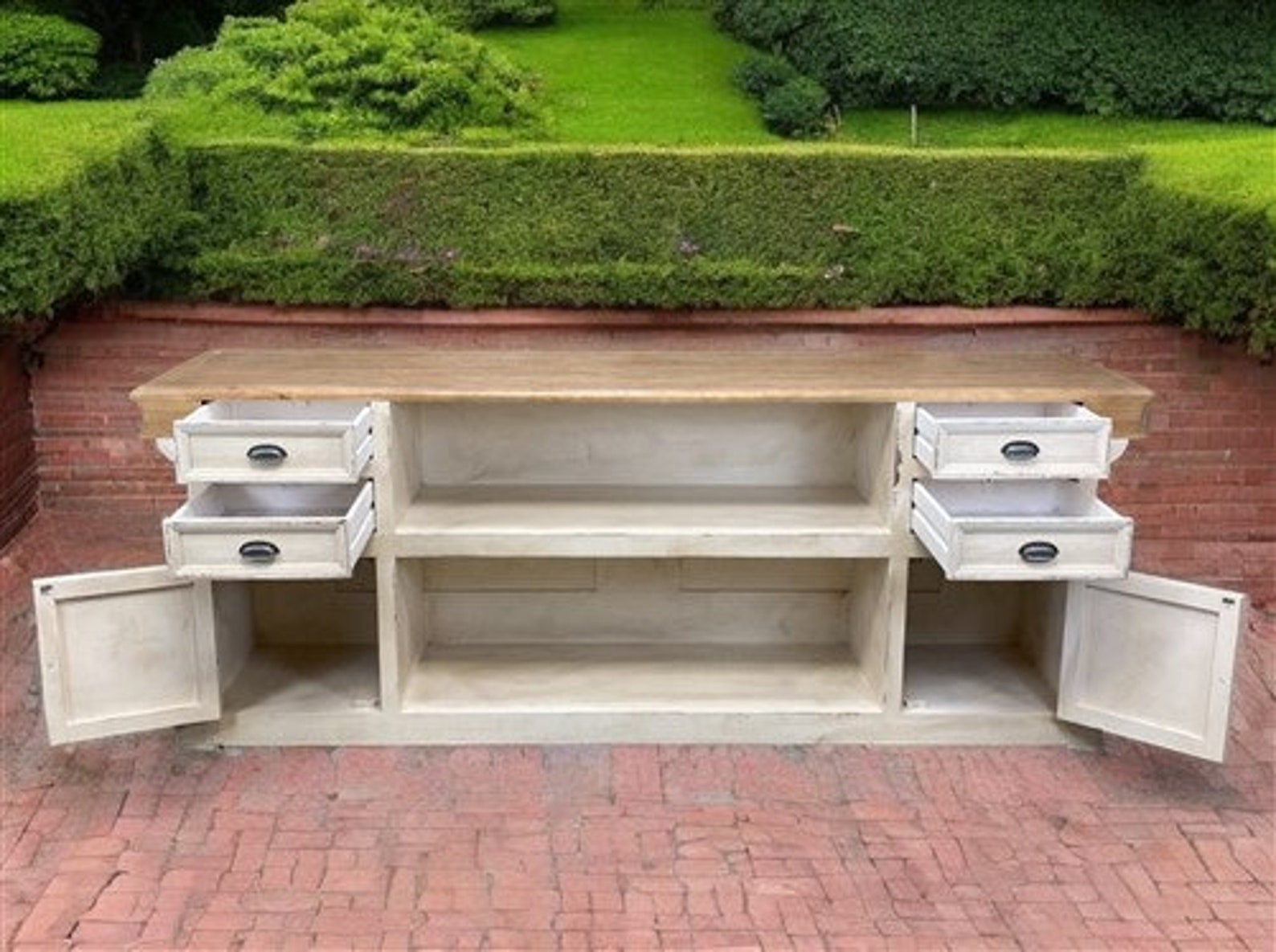 8' Store Counter, Kitchen Island, Display Table, Tavern Front Bar ...